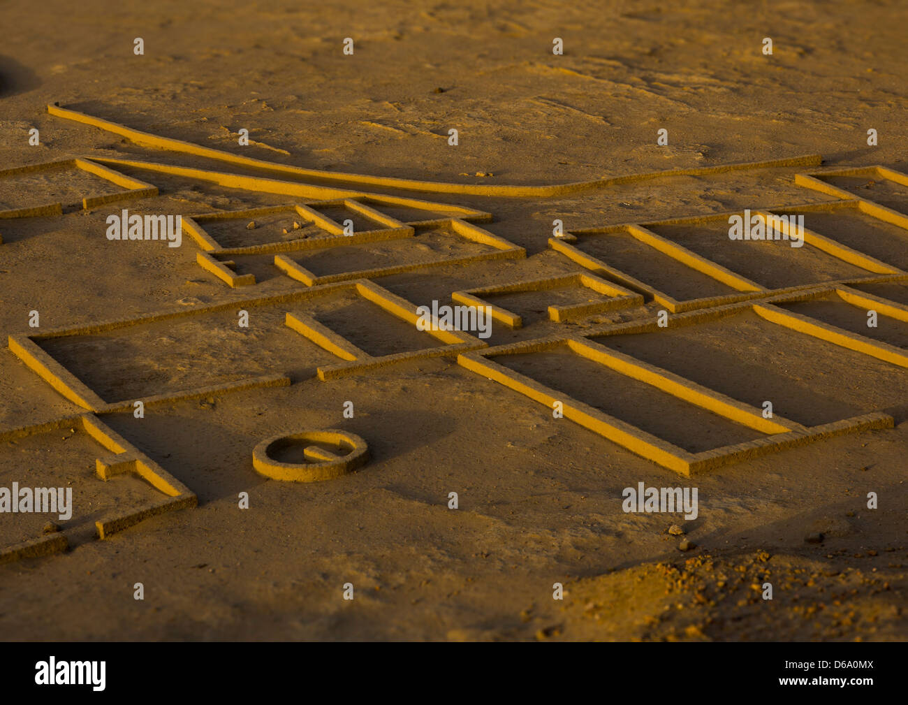 Western Deffufa Ruins, Kerma, Sudan Stock Photo - Alamy