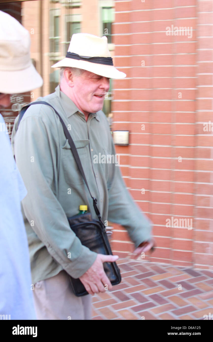 Nick Nolte wears a stylish Panama hat wile out and about in Los Angeles ...