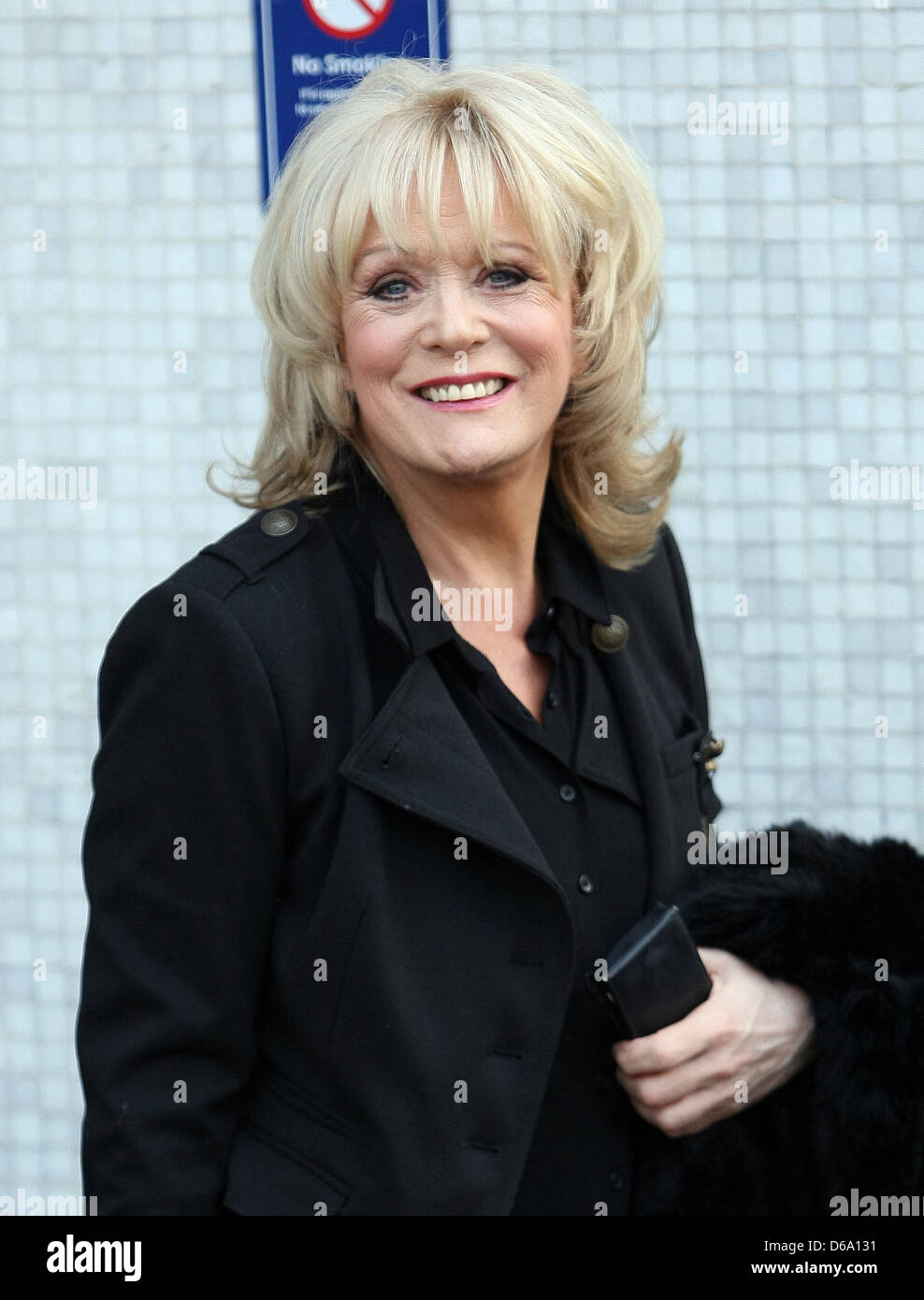Sherrie Hewson outside the ITV studios London, England - 08.03.11 Stock ...