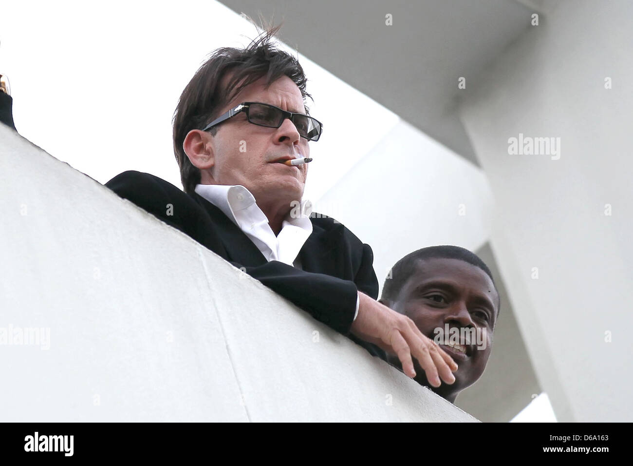 Charlie Sheen continues on his whirlwind media tour and stops on the ...