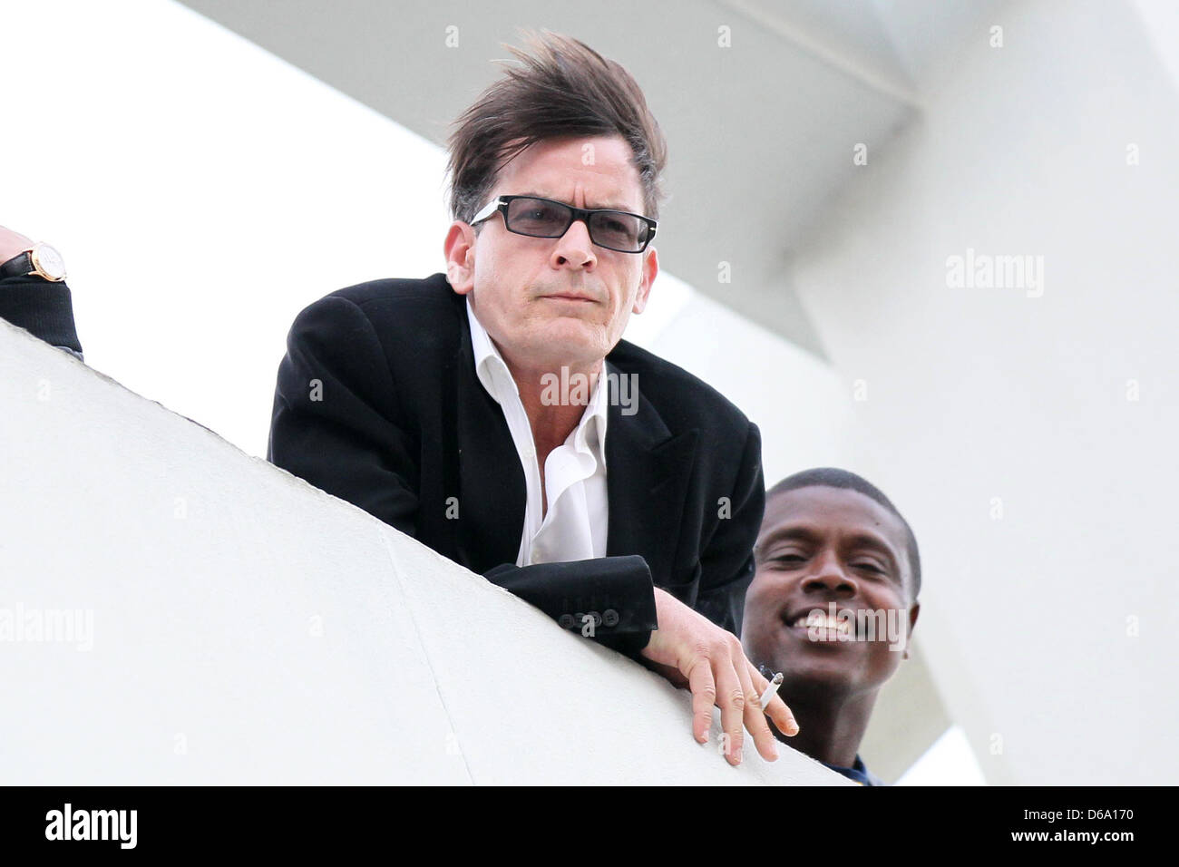 Charlie Sheen continues on his whirlwind media tour and stops on the ...