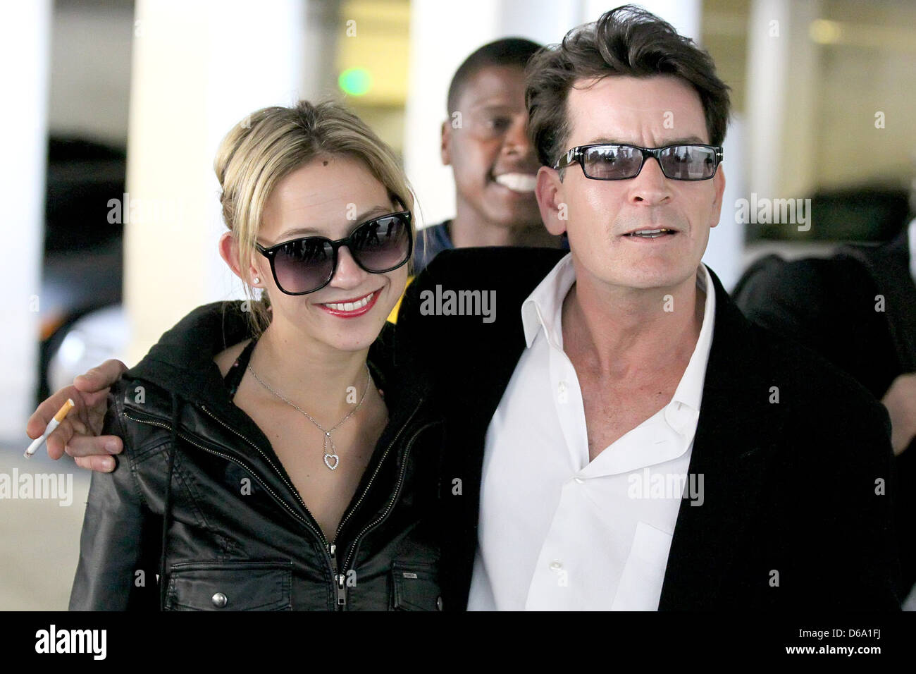 Natalie Kenly aka Natty and Charlie Sheen Charlie Sheen smoking a ...