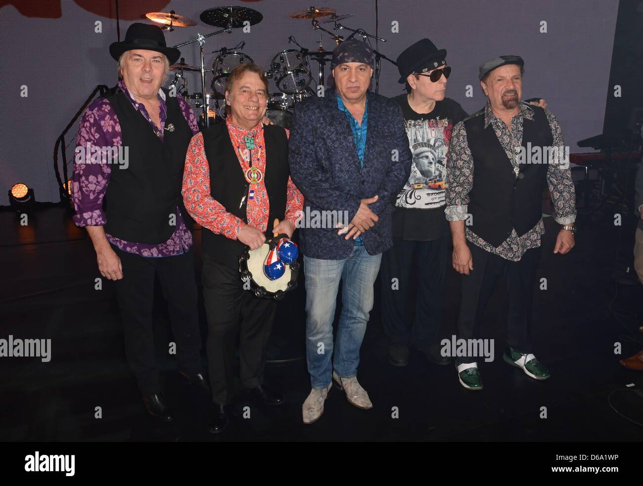 New York, USA. 15th April, 2013. The Rascals, Gene Cornish, Eddie ...