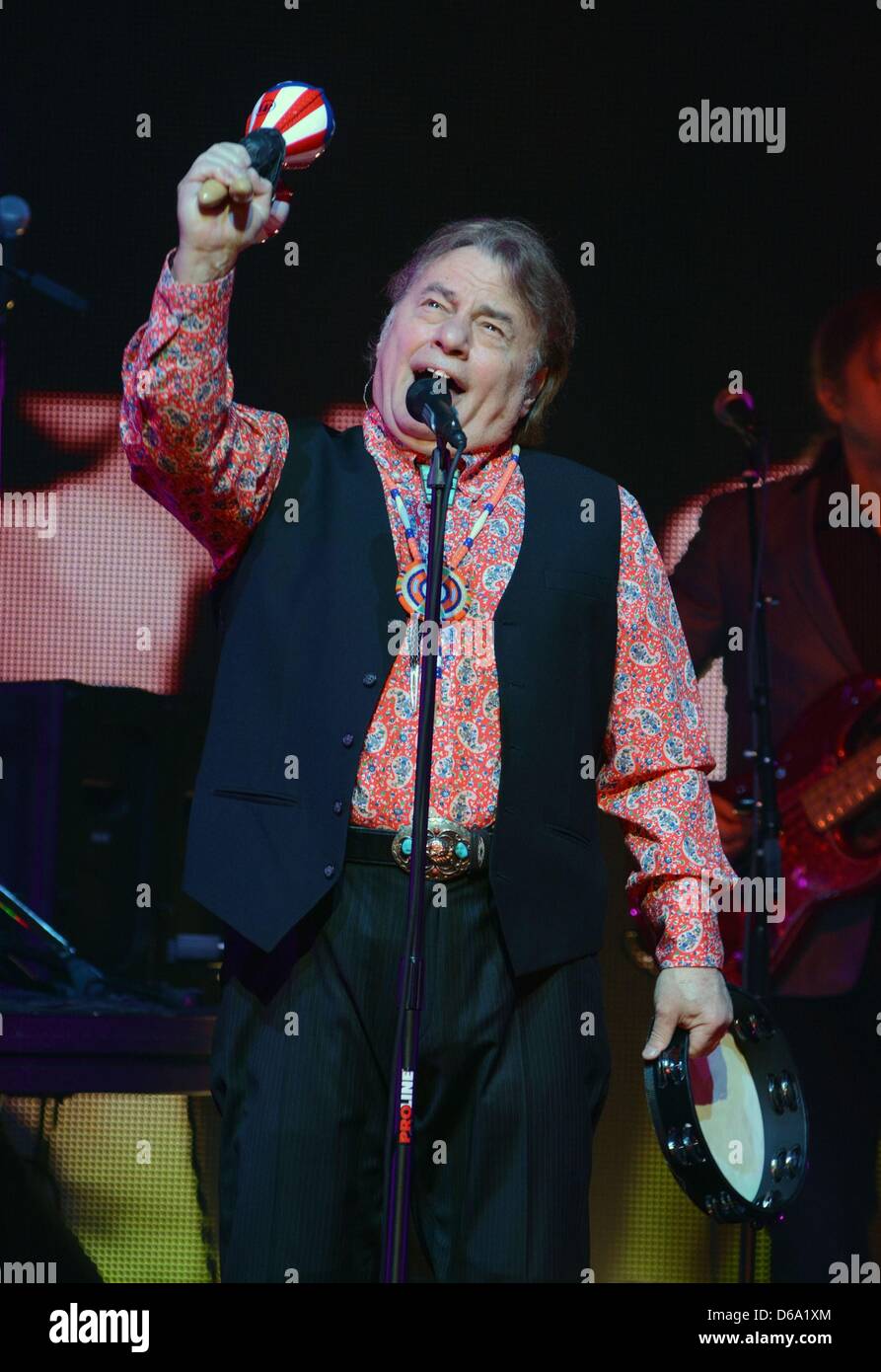 New York, USA. 15th April, 2013. Eddie Brigati at the press conference ...
