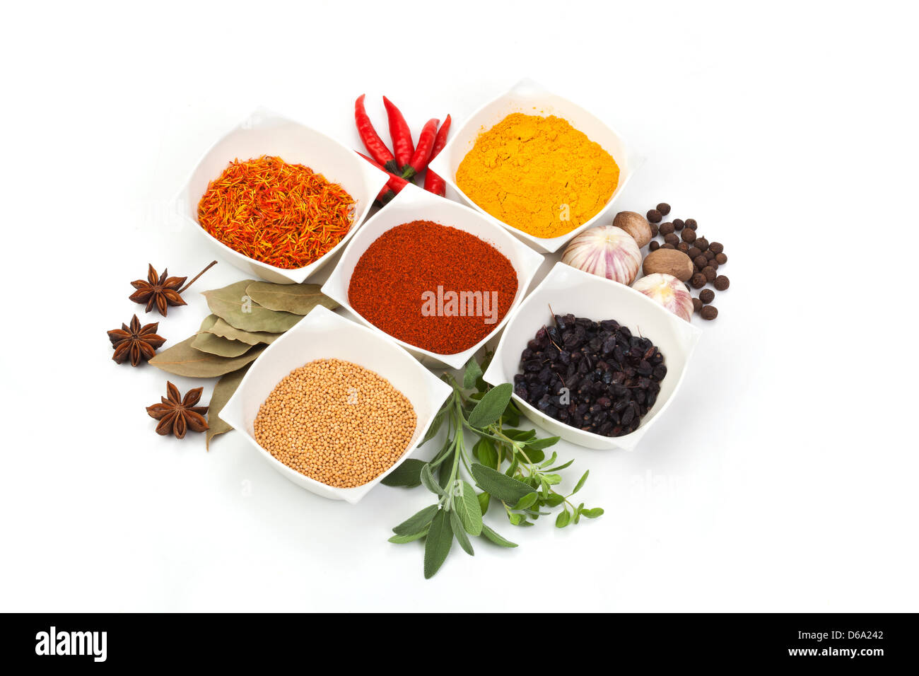 Variety of seeds Cut Out Stock Images & Pictures - Alamy