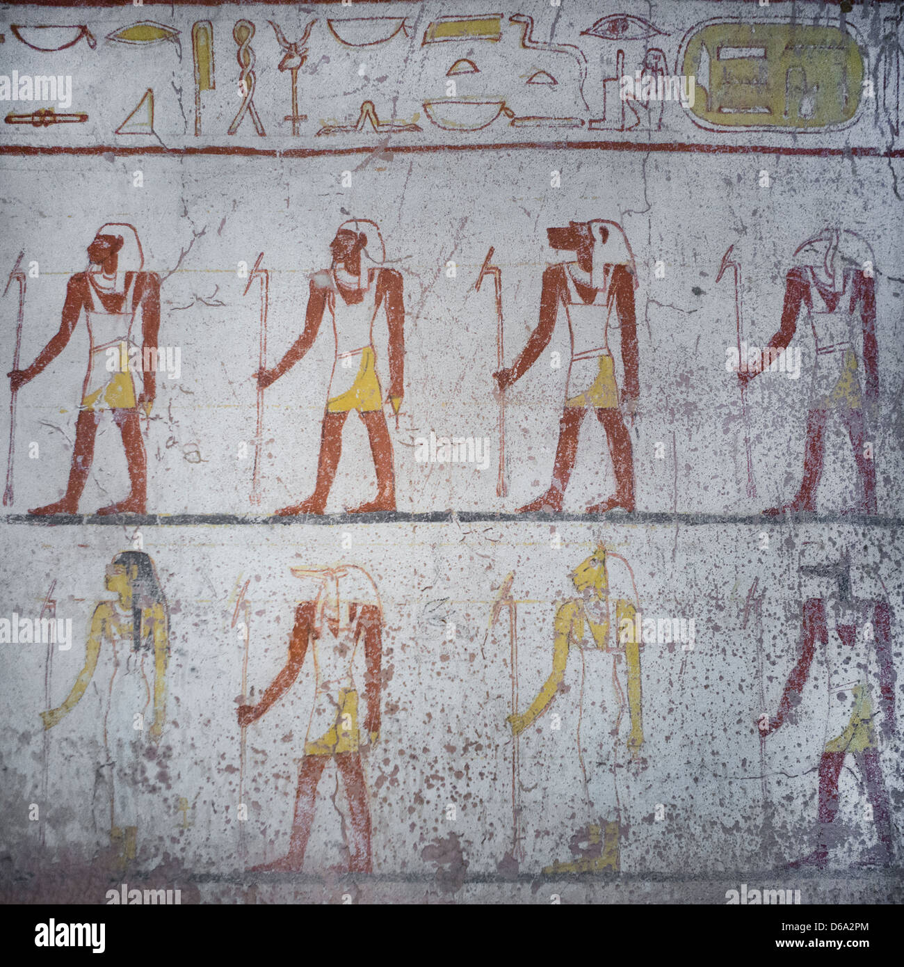Burial Chamber Of The Tomb Of Tanutamani, El Kurru, Sudan Stock Photo ...