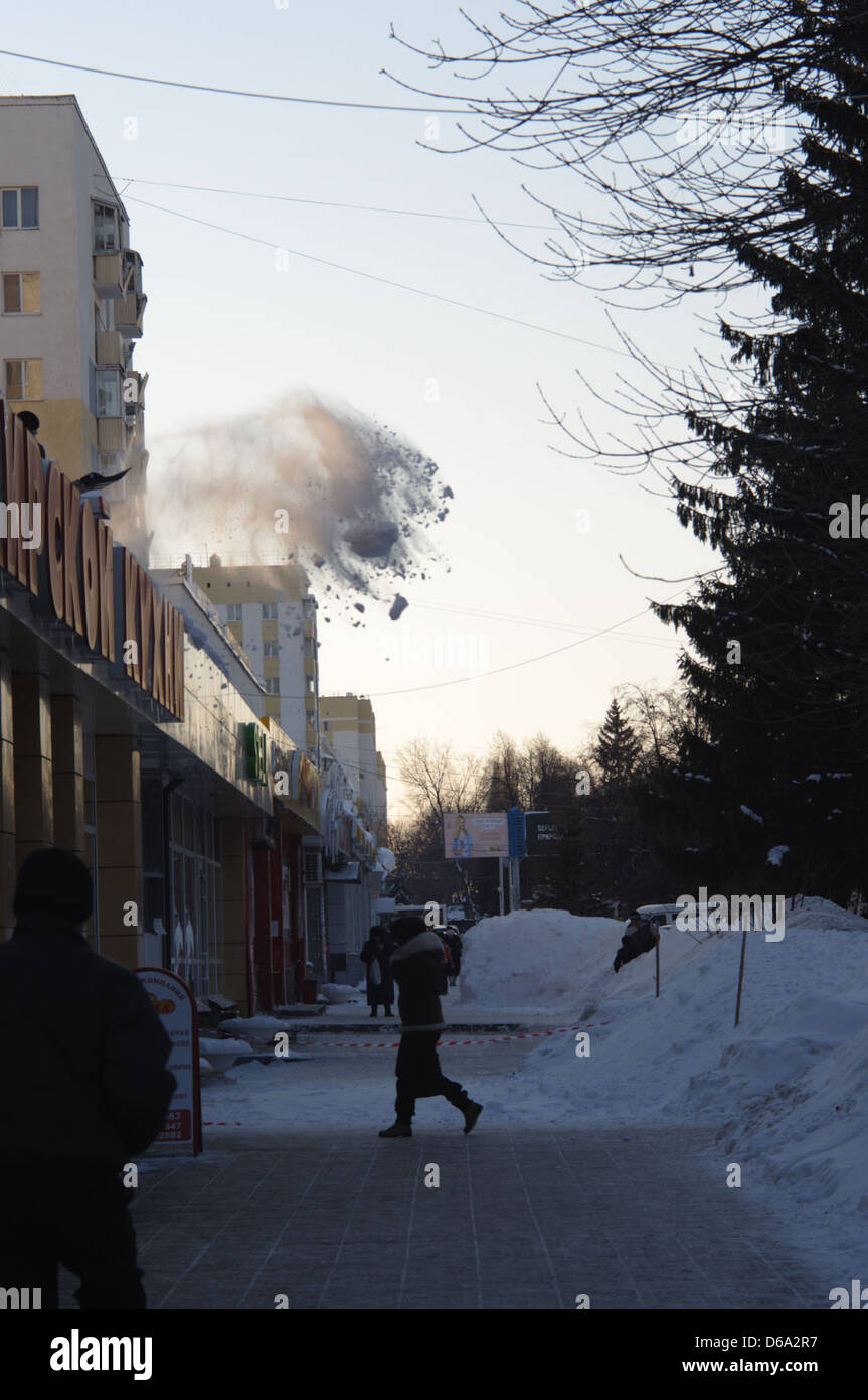 A representation of winter in Russia, showing the cold and snowy ...
