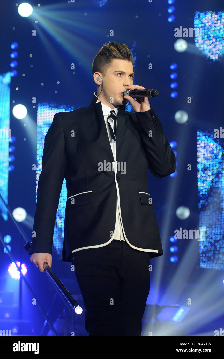 Aiden Grimshaw Performing On Stage At The X Factor Live At Wembley ...