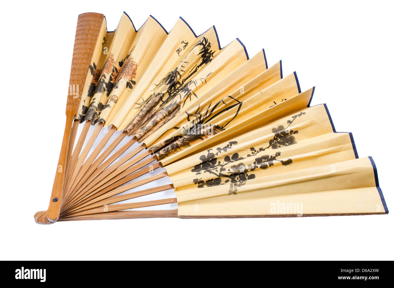Vintage chinese folding fan hi-res stock photography and images - Alamy