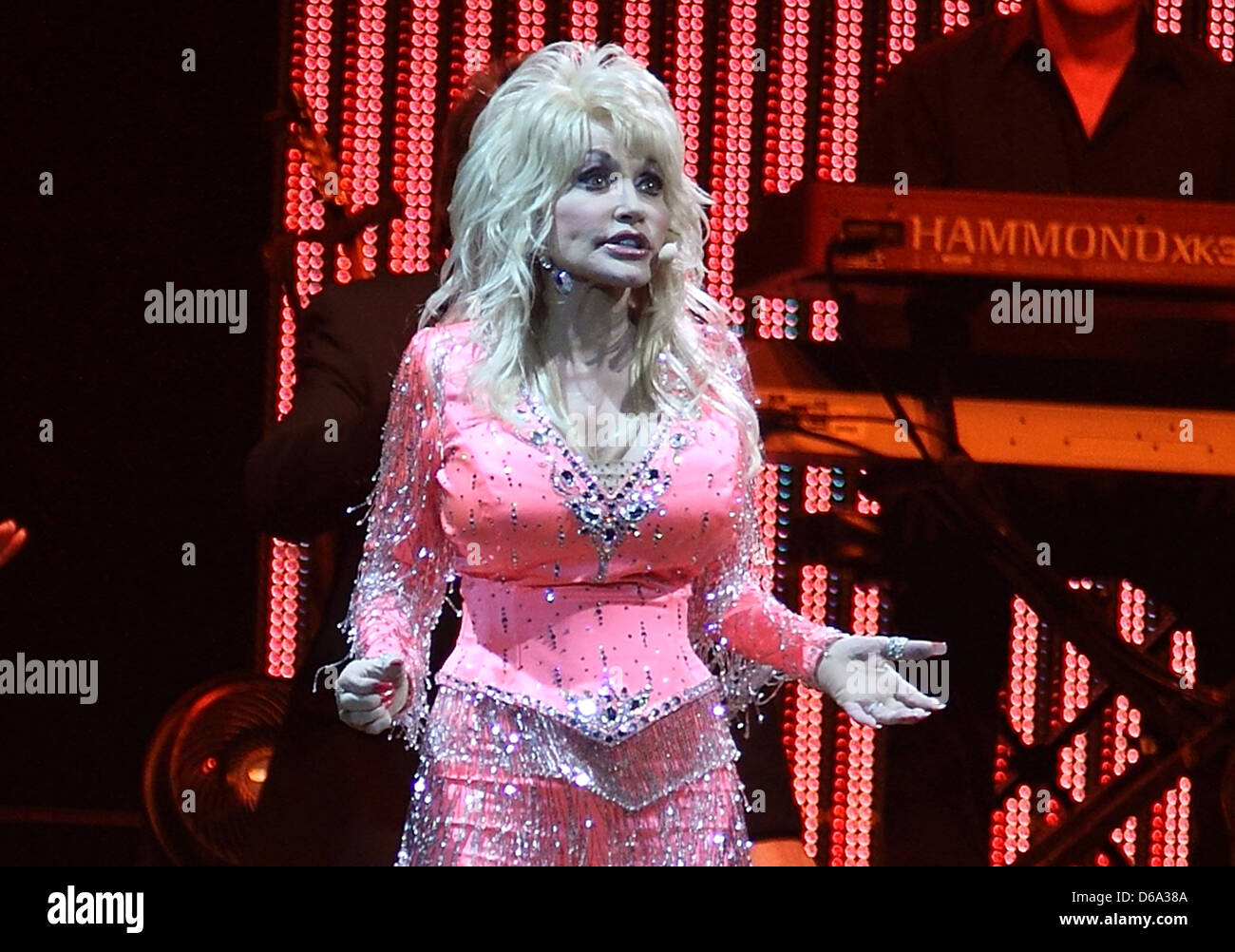 Dolly Parton performs live at the Entertainment Centre Adelaide ...