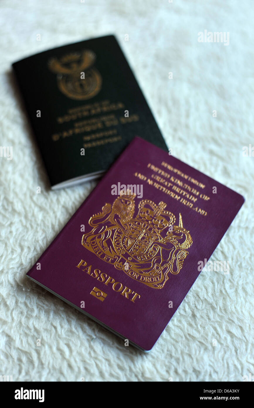 South african passport hi-res stock photography and images - Alamy