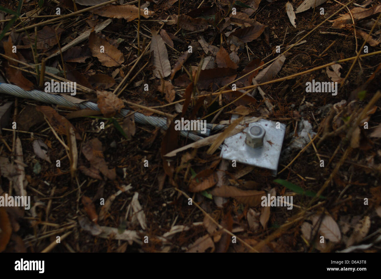 The Kabe Line near Chausuyama in North Hiroshima, Japan, with a passing ...