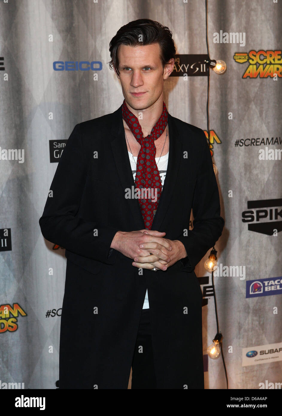 Matt Smith Spike TV's Scream Awards 2011- Arrivals Los Angeles ...
