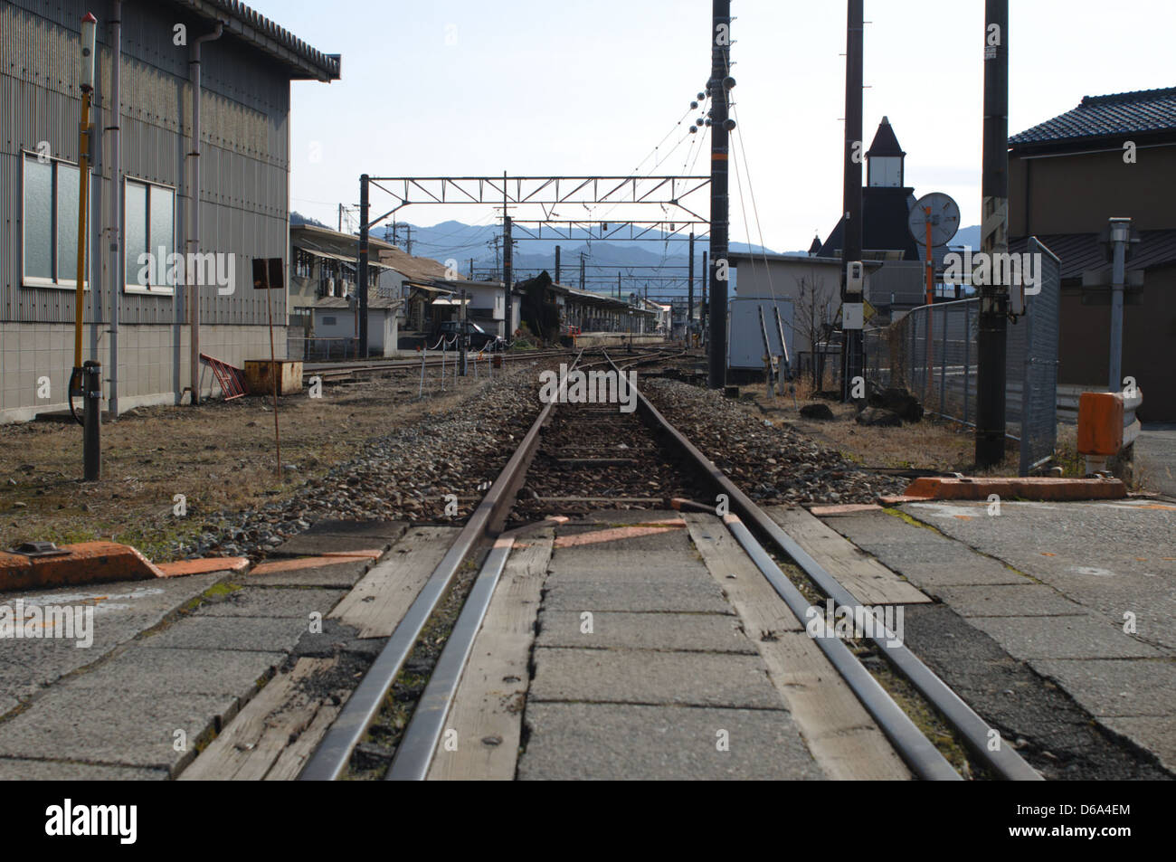 The image shows the Kabe Line, a railway line in the northern part of ...