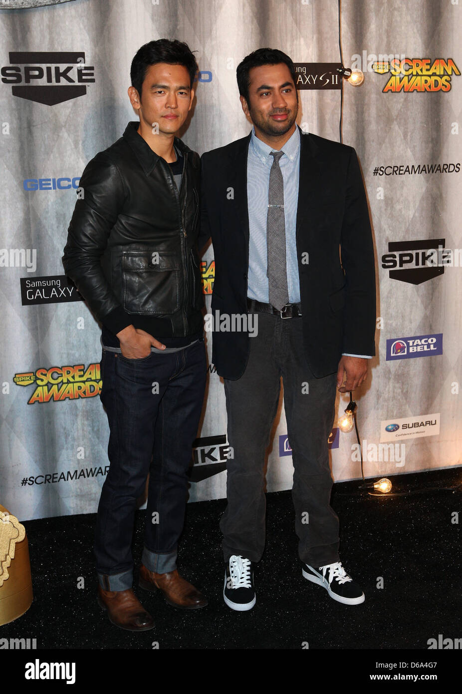 John Cho, Kal Penn Spike TV's Scream Awards 2011- Arrivals Los Angeles ...