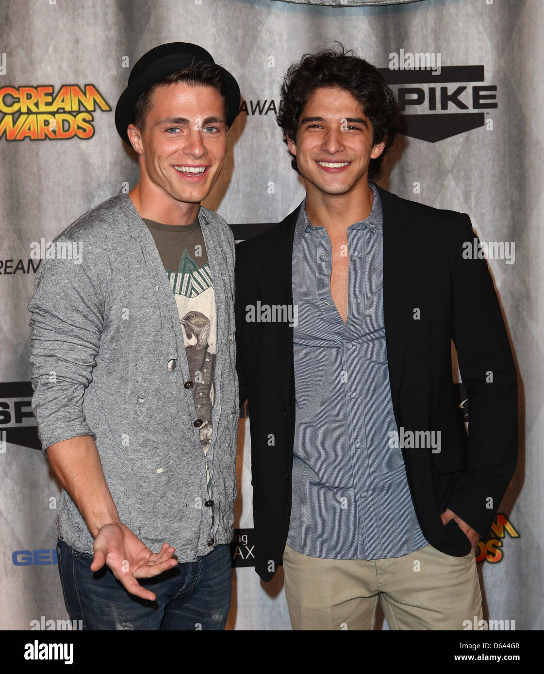 Colton Haynes, Tyler Posey Spike TV's Scream Awards 2011- Arrivals Los ...