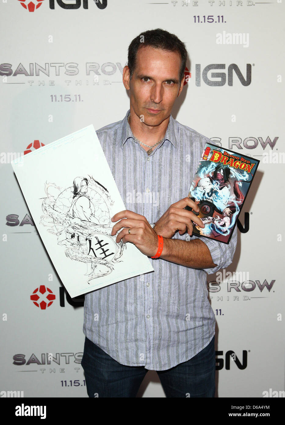 Todd McFarlane Comic Con - Day 2 - IGN with Saints Row Arrivals San ...