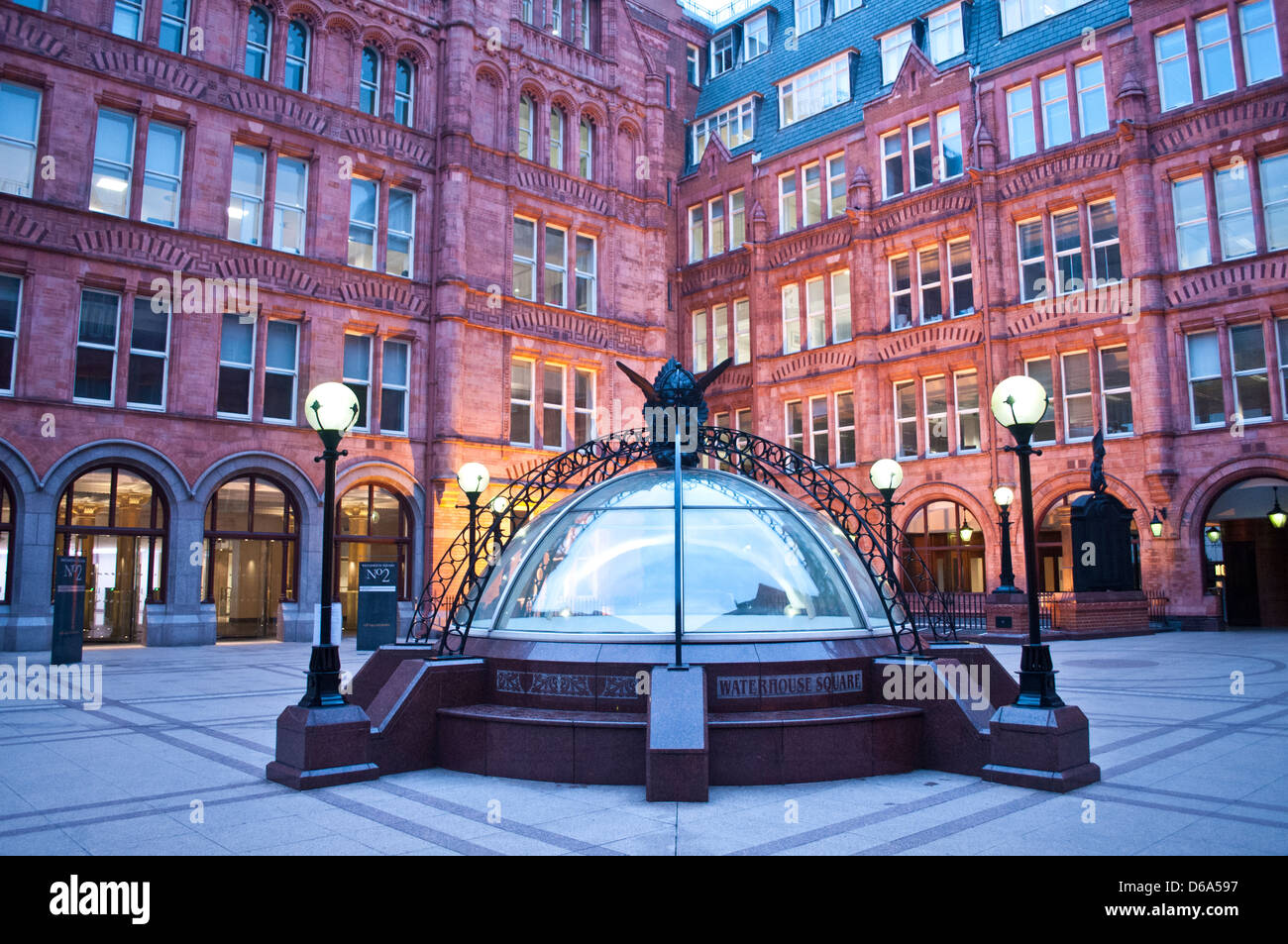 Waterhouse Square, Prudential Assurance building, High Holborn, London ...