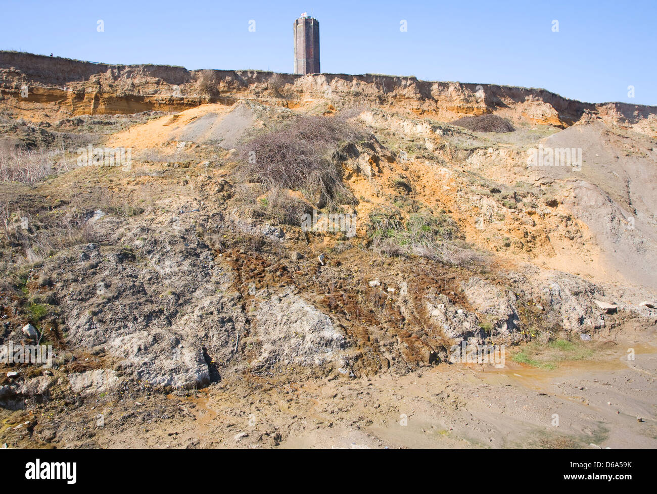 Naze tower built in 1720 as a navigational mark, Walton on the Naze ...