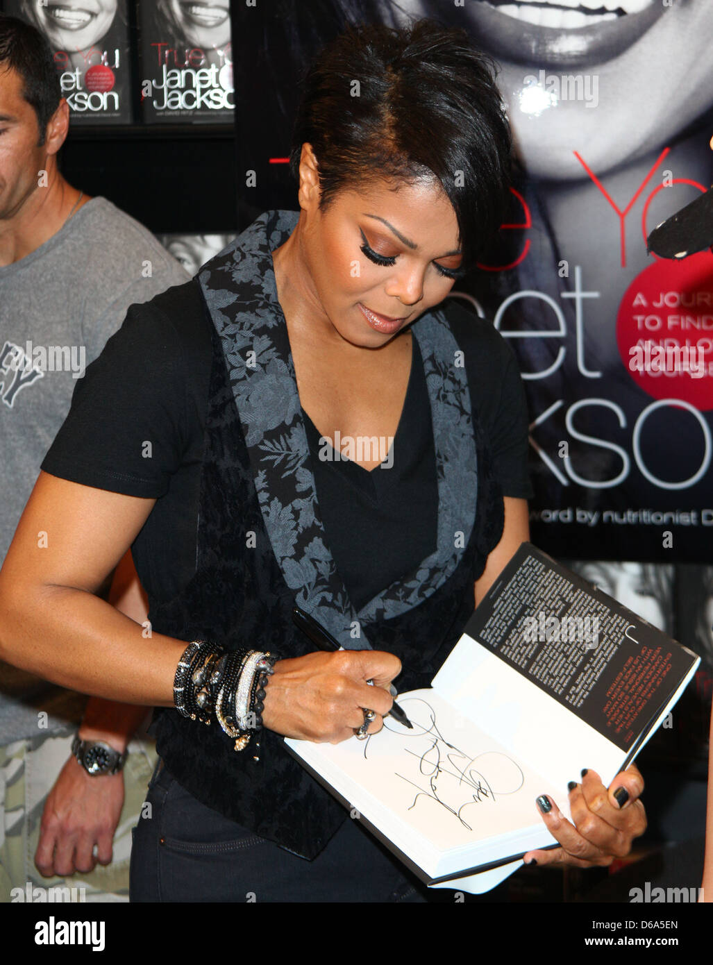 Janet Jackson signs copies of her new book 'True You' Los Angeles ...