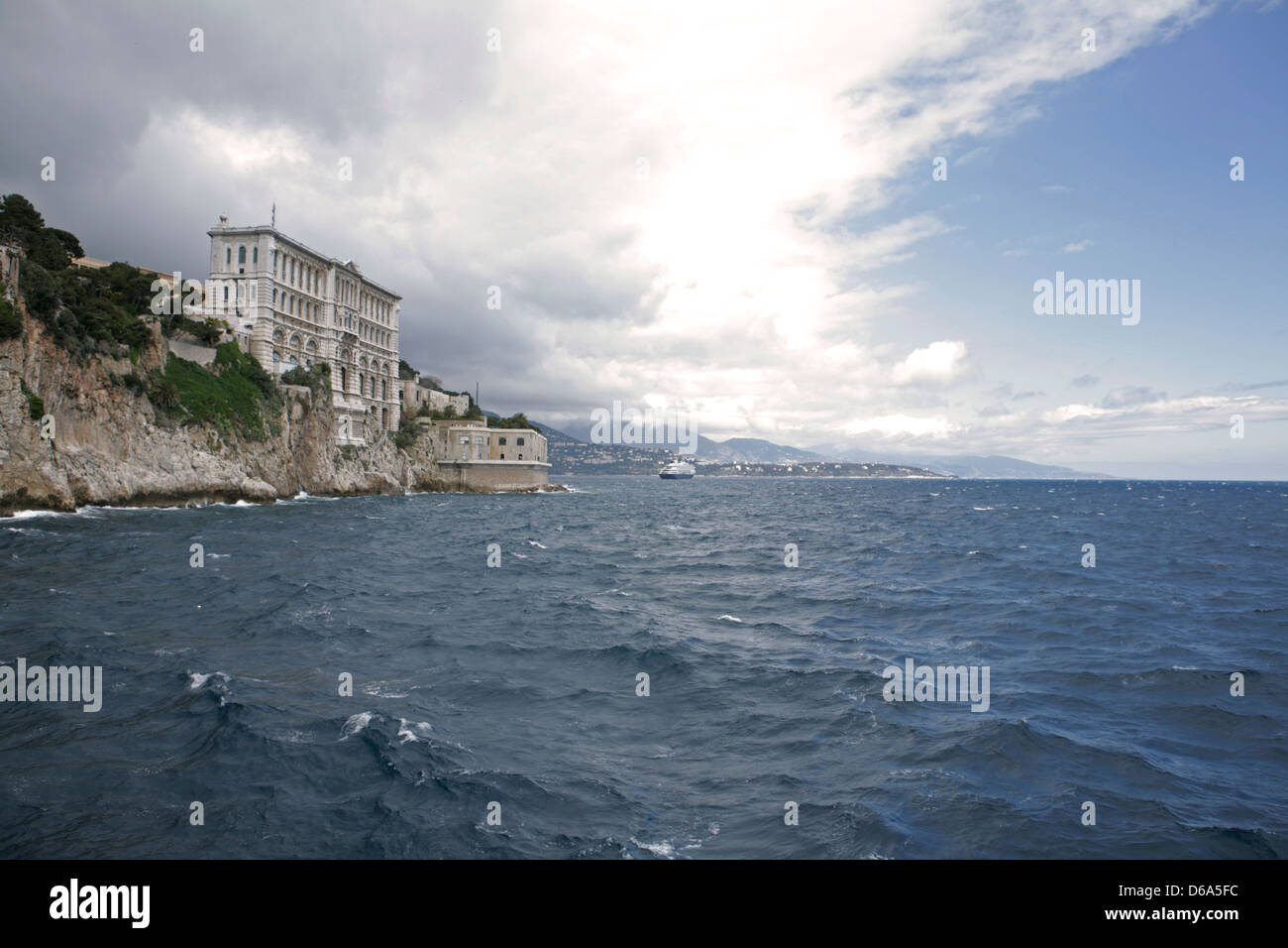 The museum of oceanography, Monaco Stock Photo - Alamy
