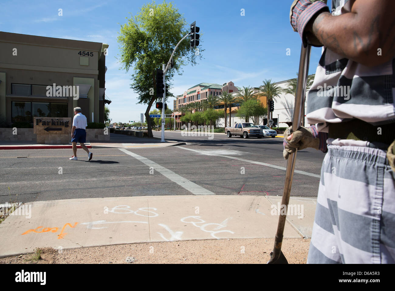 Chain gang maricopa hi-res stock photography and images - Alamy