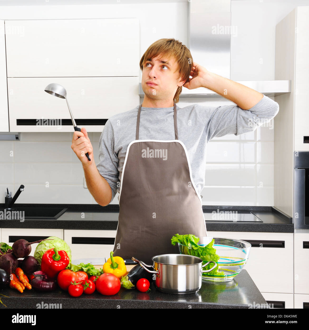 What am I cooking Stock Photo - Alamy