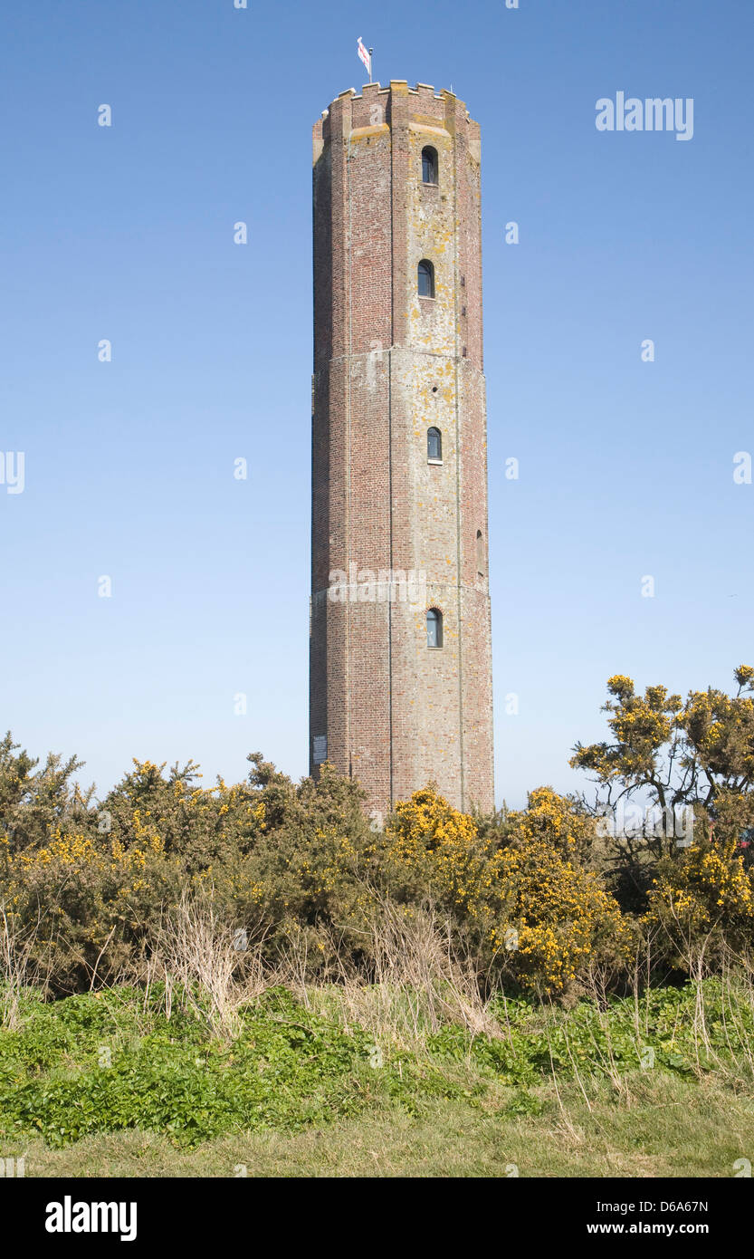 Naze tower built in 1720 as a navigational mark, Walton on the Naze ...