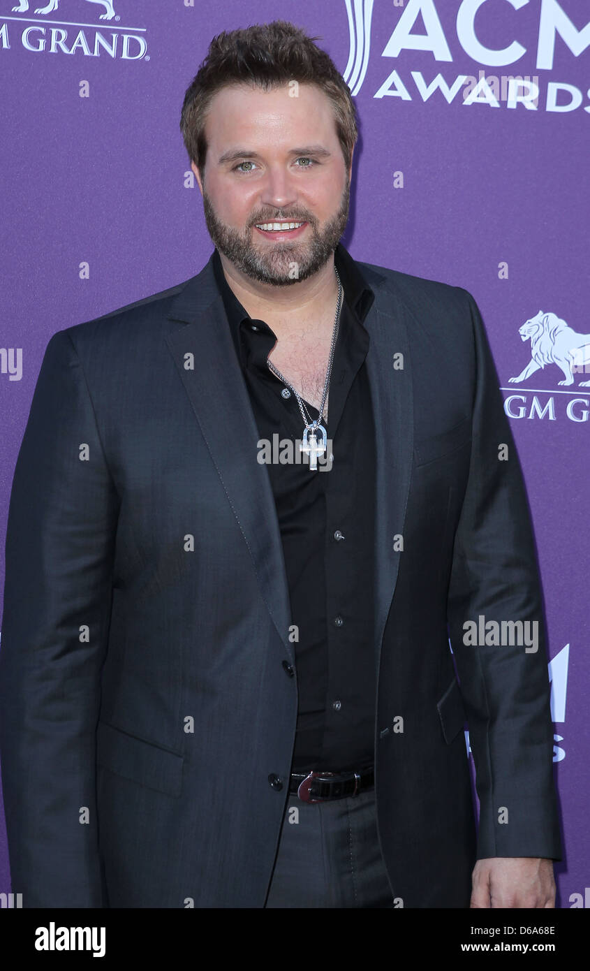 Randy Houser 2012 ACM Awards (Academy of Country Music Awards) at the ...