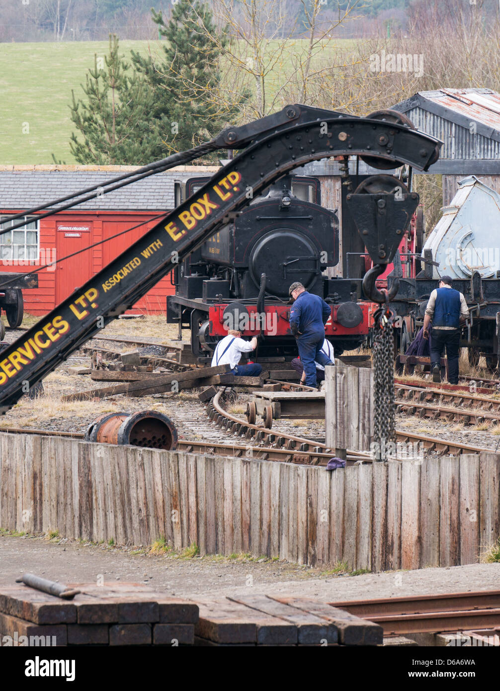 Derailed Locomotive High Resolution Stock Photography and Images - Alamy