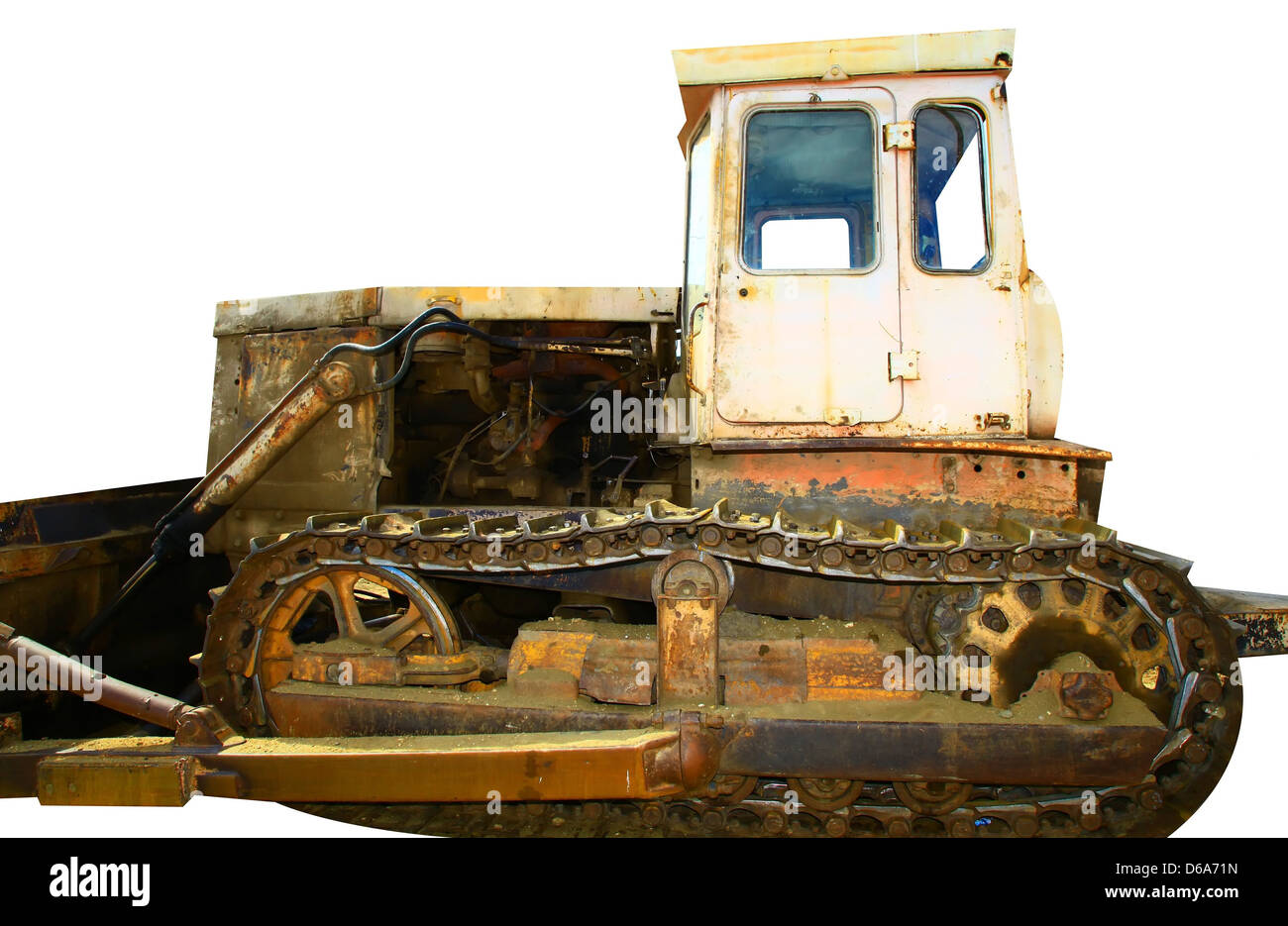 Bulldozer side view hi-res stock photography and images - Alamy