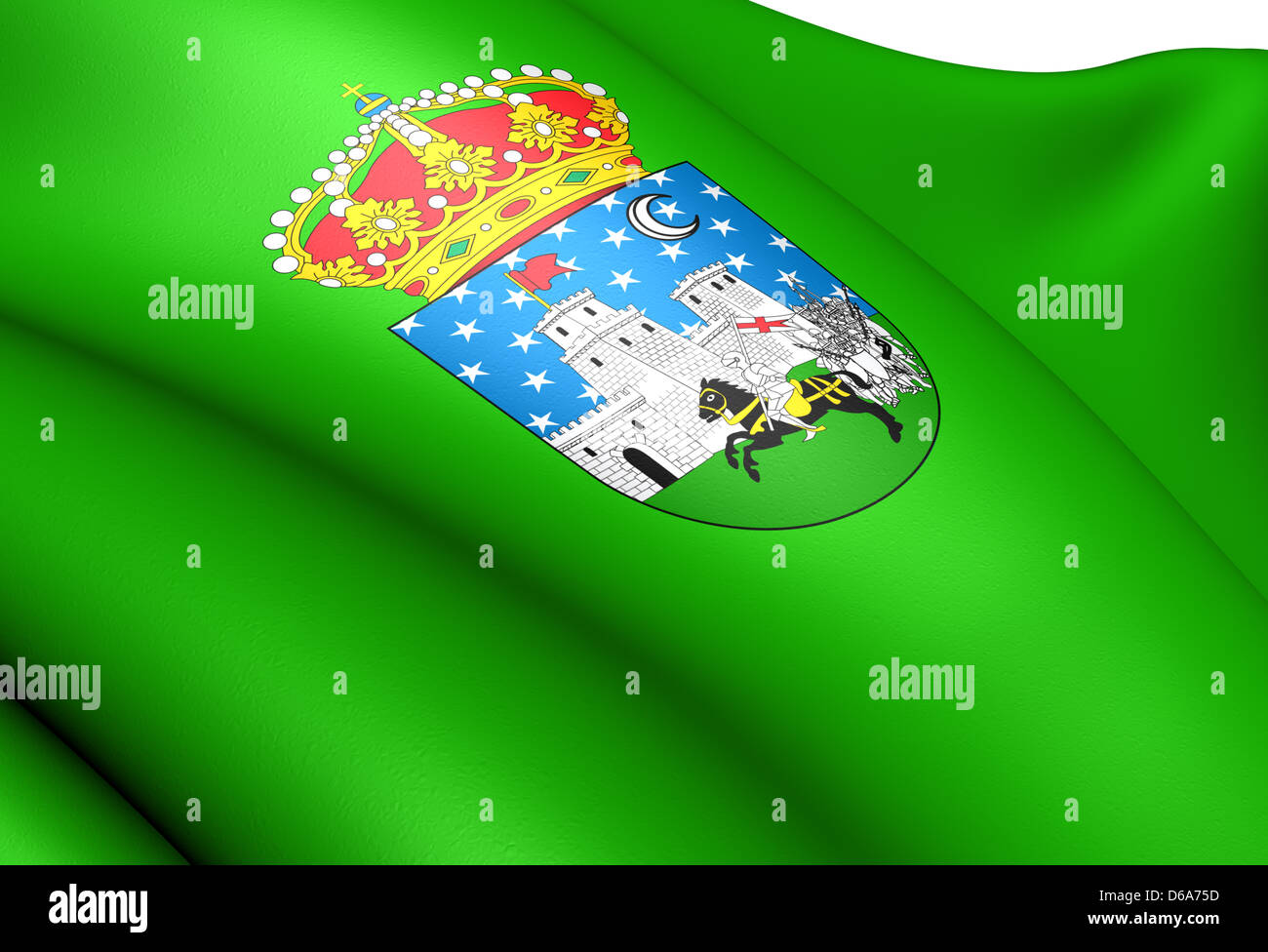Flag of Guadalajara city Stock Photo - Alamy