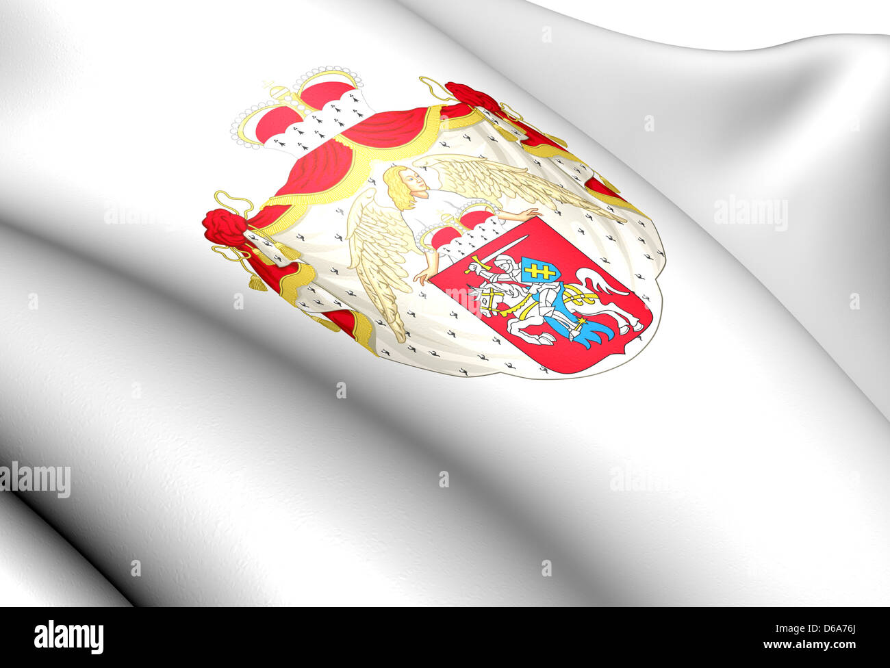 Lithuania coat of arms. Close up Stock Photo - Alamy