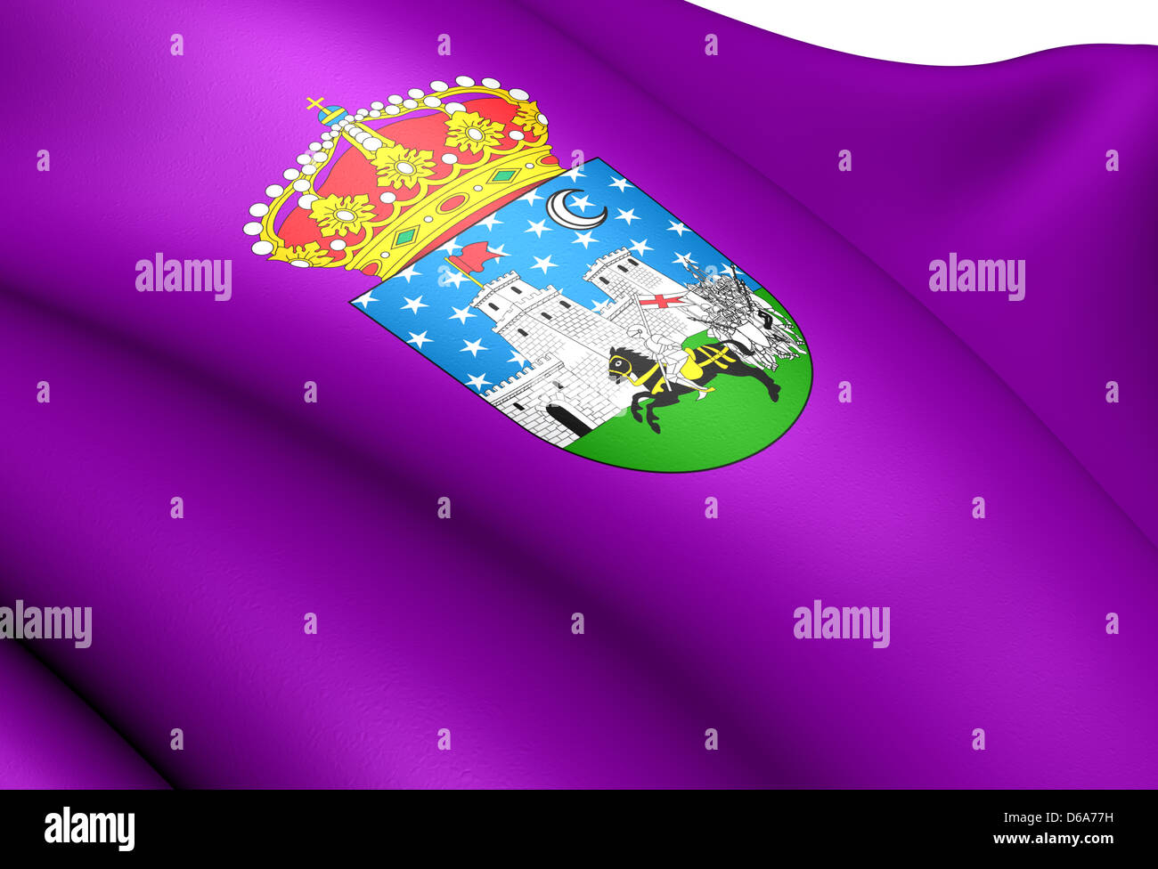 Flag of Guadalajara City Stock Photo - Alamy