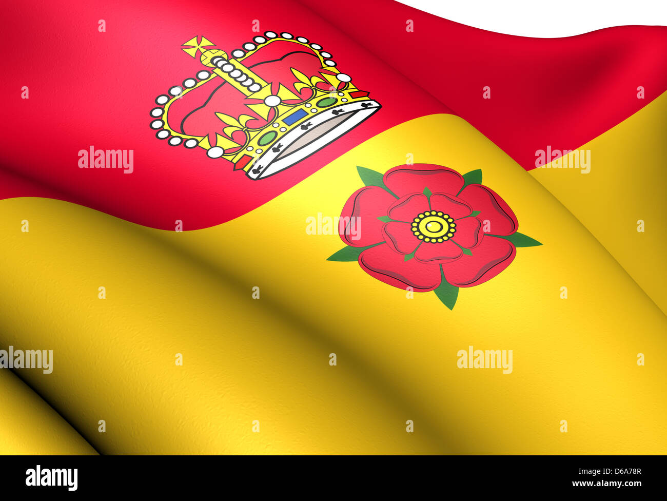 Hampshire county flag hi-res stock photography and images - Alamy
