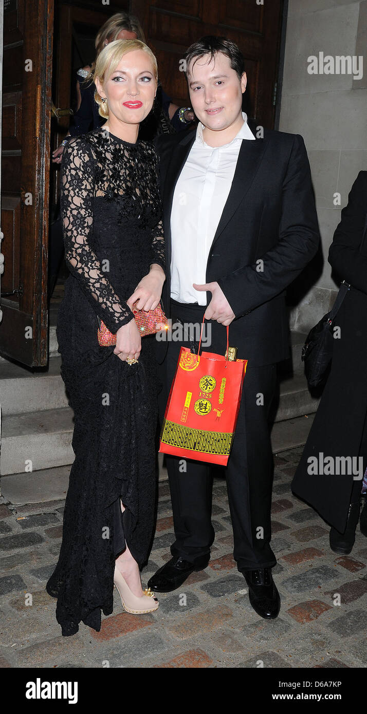 Megan and R.J. Gibb, at the World Premiere of Titanic Requiem held at ...