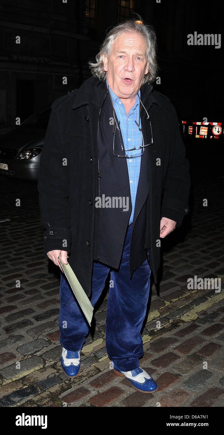 David English, at the World Premiere of Titanic Requiem held at Central ...