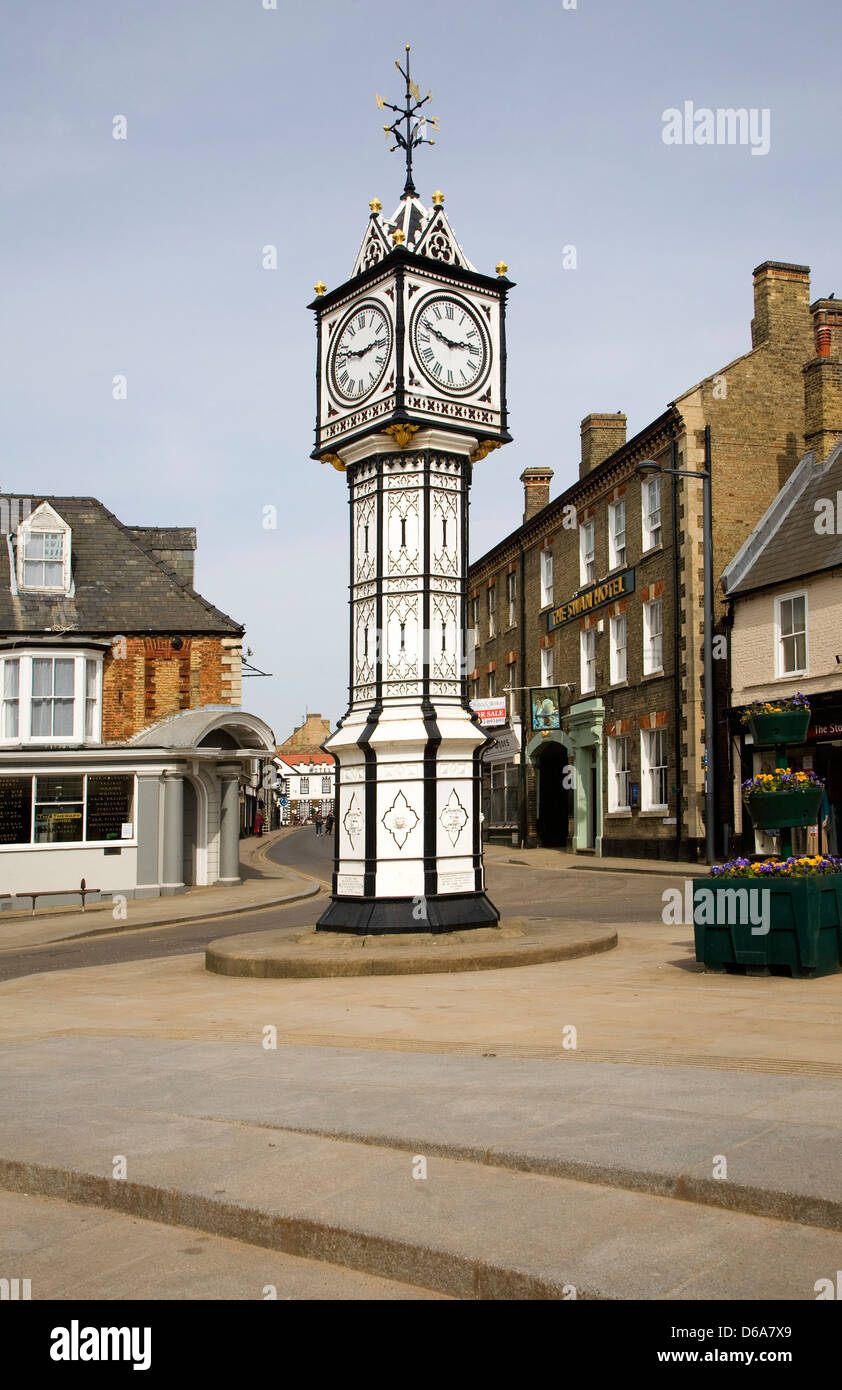 Downham market norfolk clock hi-res stock photography and images - Alamy