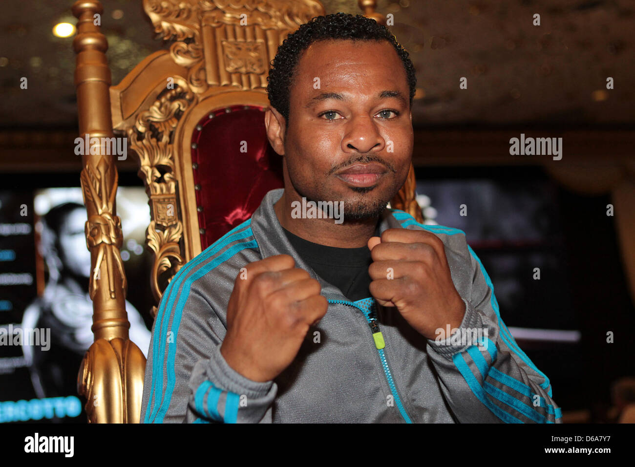 Shane Mosley at The Grand Arrival The Ring Kings at the MGM Hotel and ...