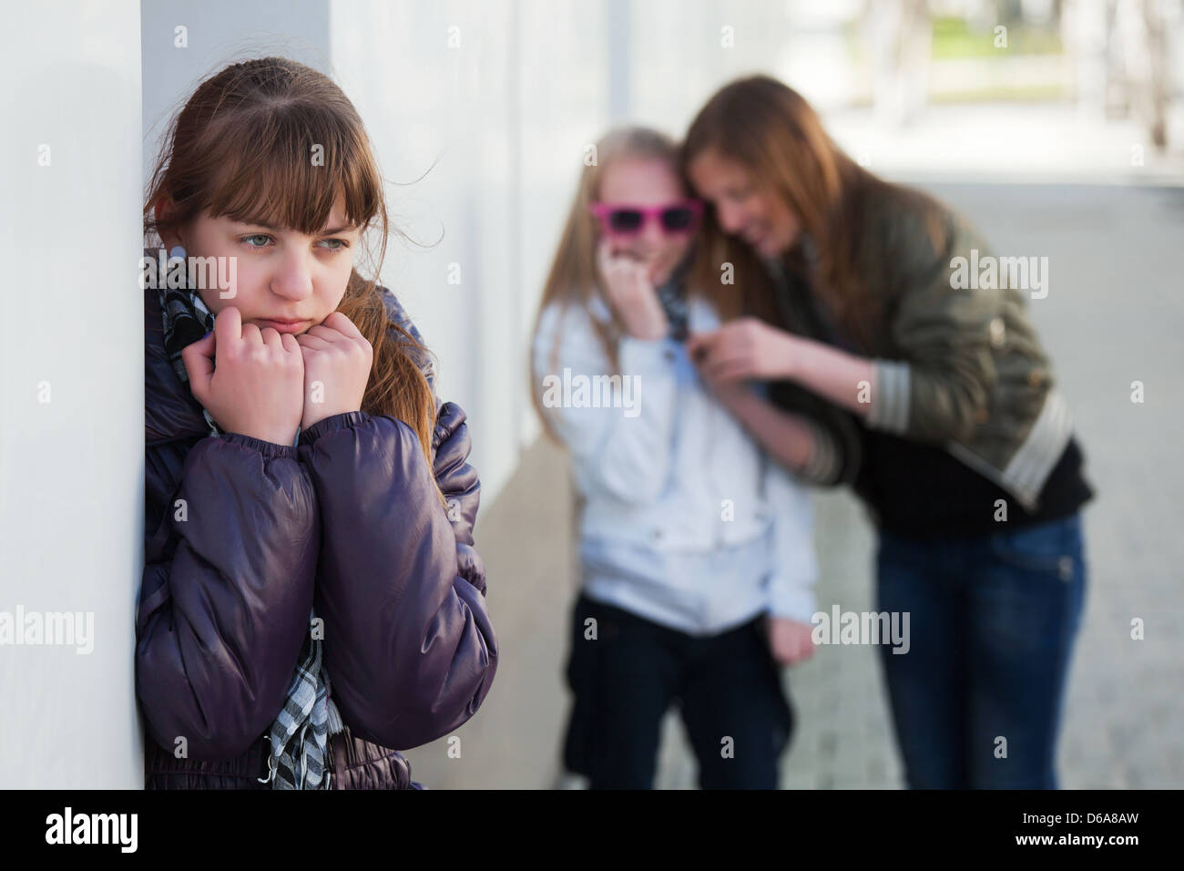 Teenage girl in depression Stock Photo - Alamy