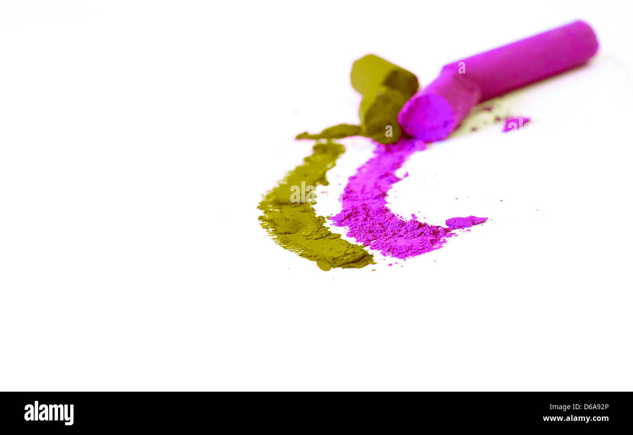 Sidewalk chalk Cut Out Stock Images & Pictures - Alamy