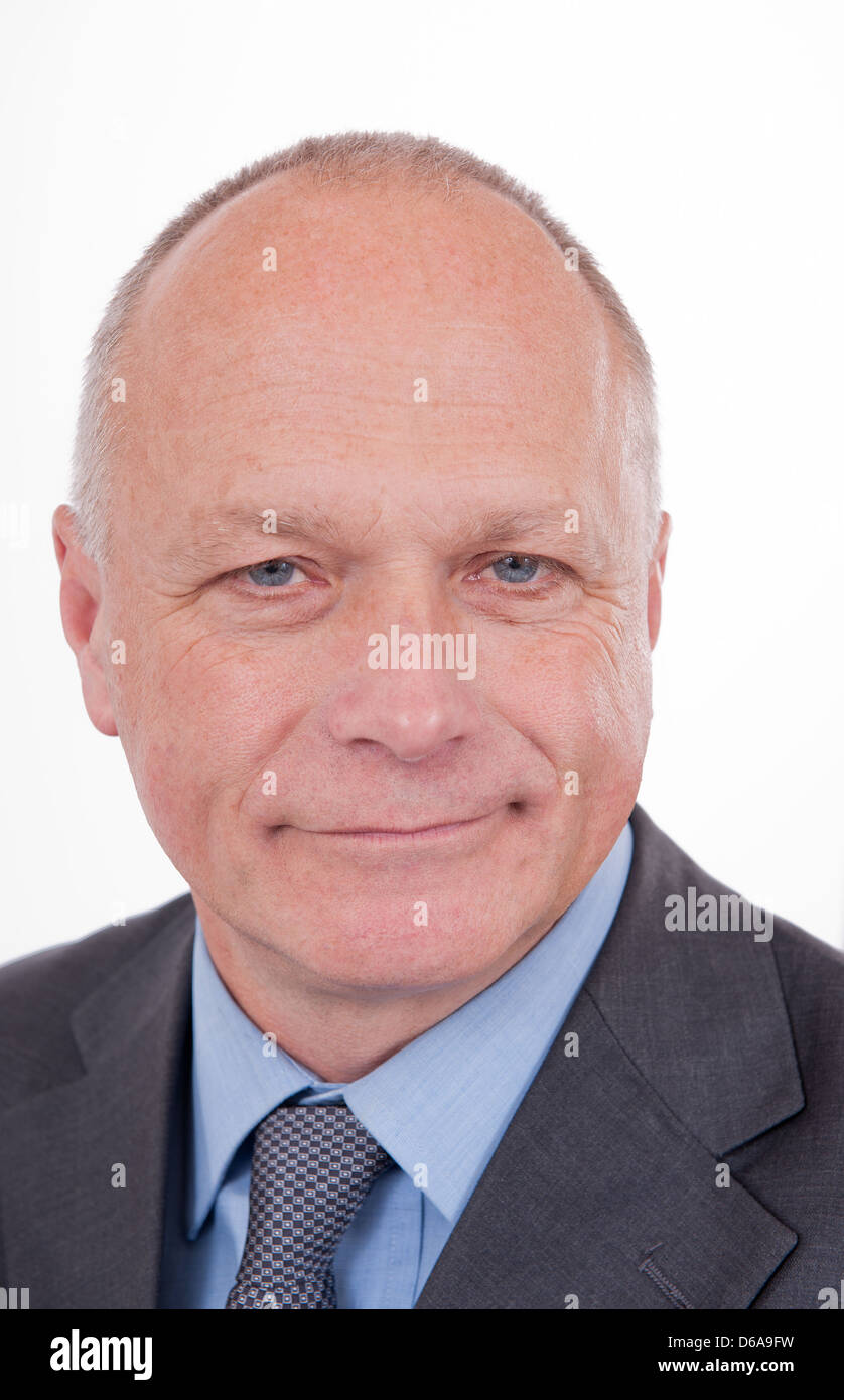 Portrait businessman smirking hi-res stock photography and images - Alamy
