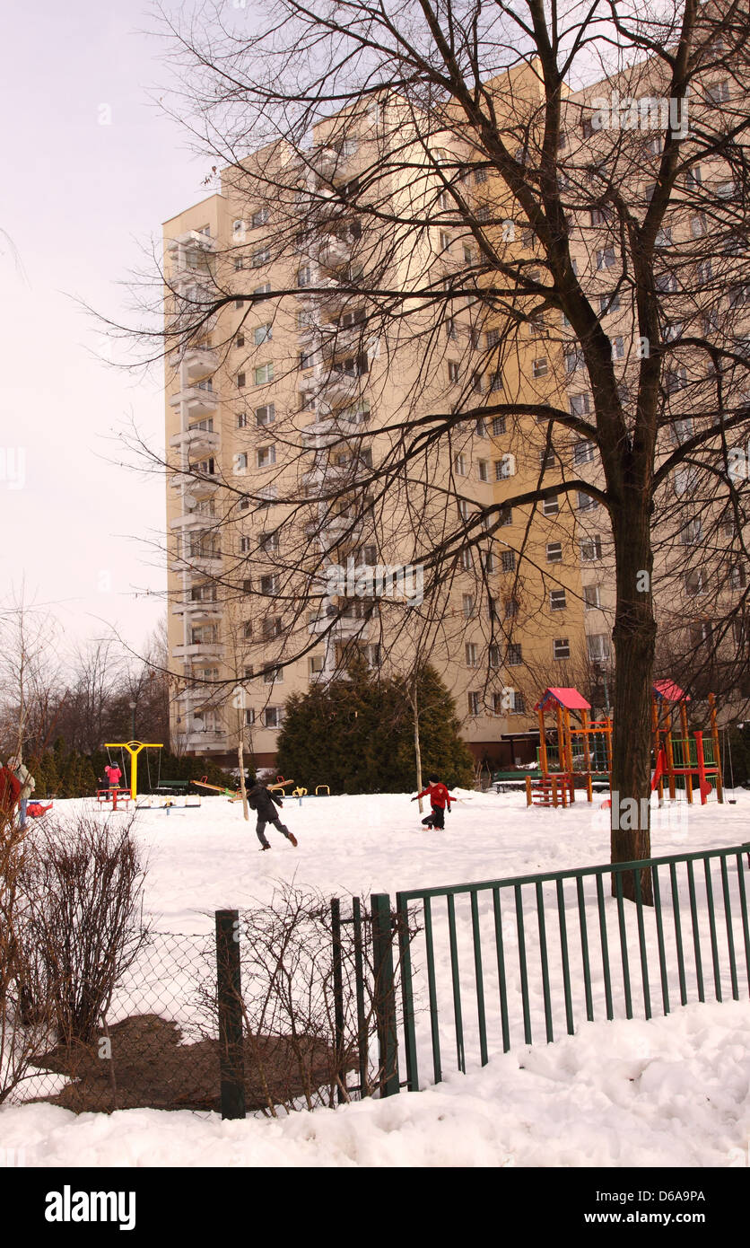 Block flats poland hi-res stock photography and images - Alamy