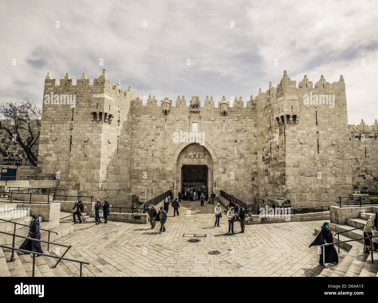 Damascus Gate Jerusalem Stock Photo - Alamy