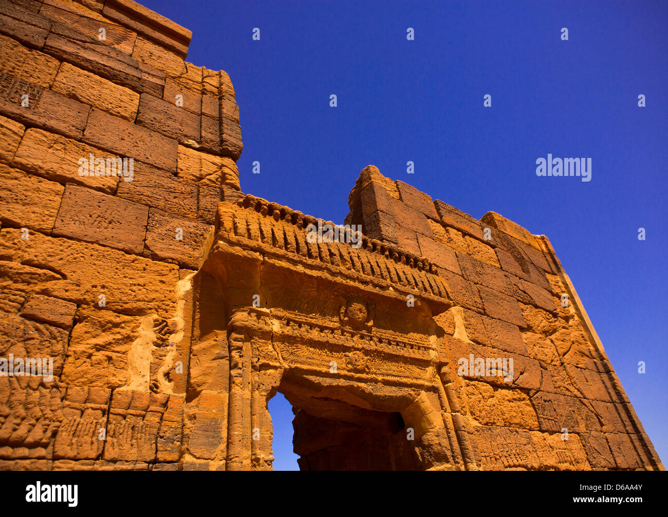 Lion temple naga sudan africa hi-res stock photography and images - Alamy