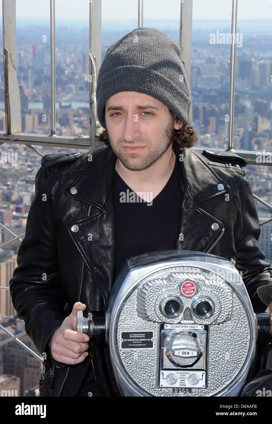 New York, USA. 15th April, 2013. Joe Trohman at a public appearance for ...