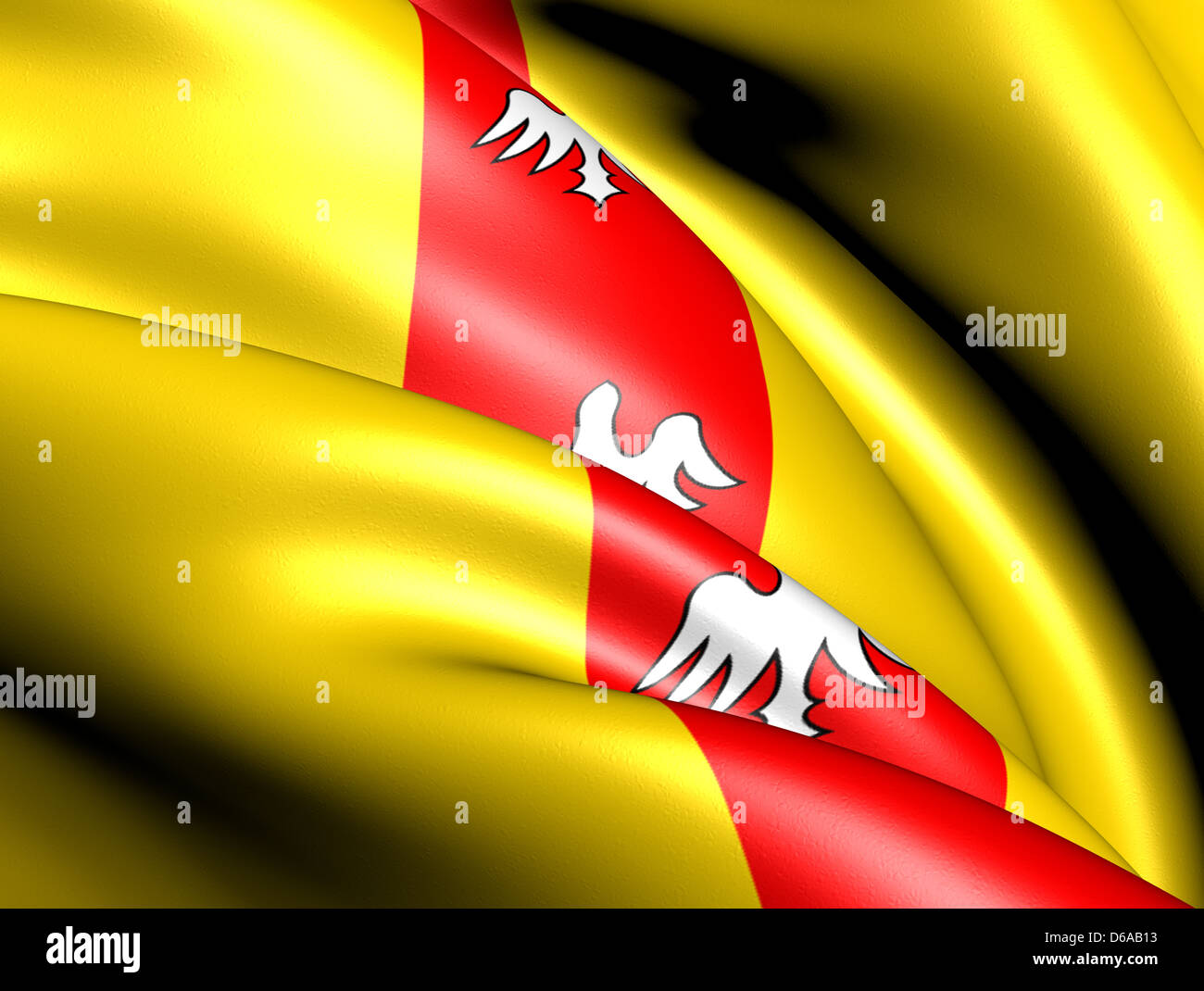 Flag of Lorraine Stock Photo - Alamy