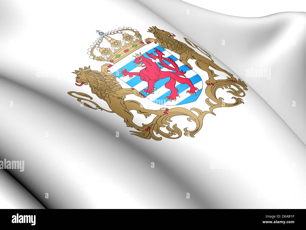 Luxemburg coat of arms. Close up Stock Photo - Alamy