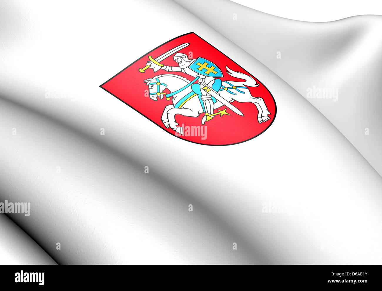 Lithuania Coat of Arms. Close Up Stock Photo - Alamy