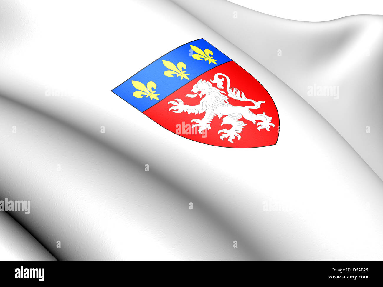 Lyon Coat of Arms Stock Photo - Alamy